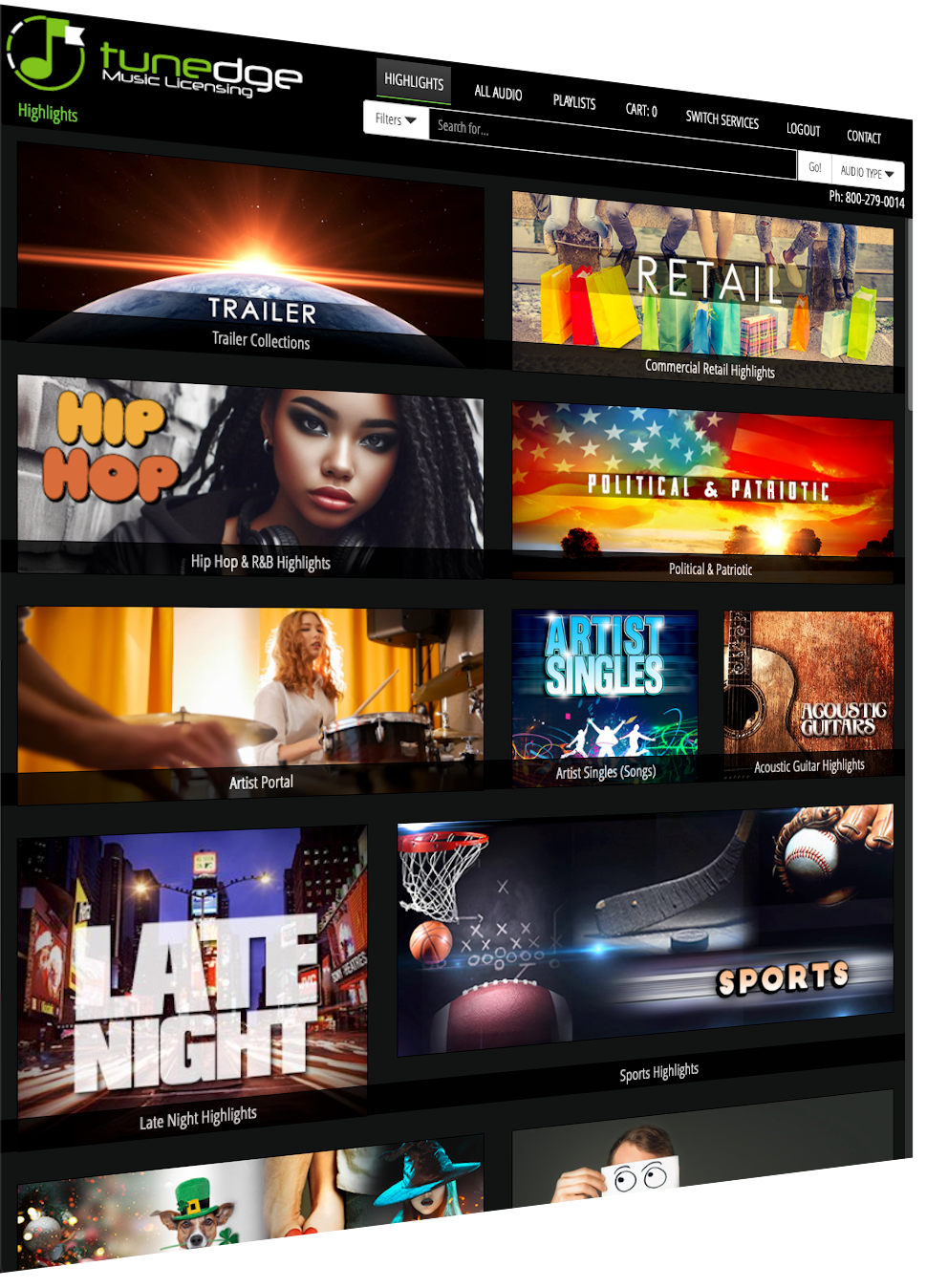 License Music, film, video, youtube.